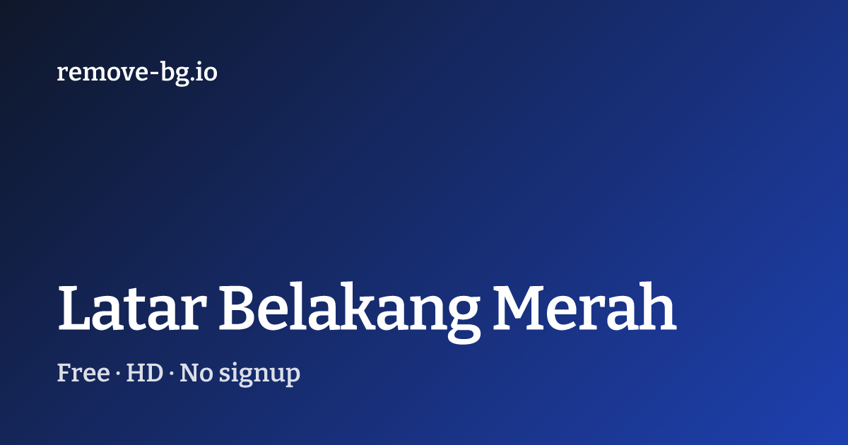 Latar Belakang Merah - Editor Foto Profesional